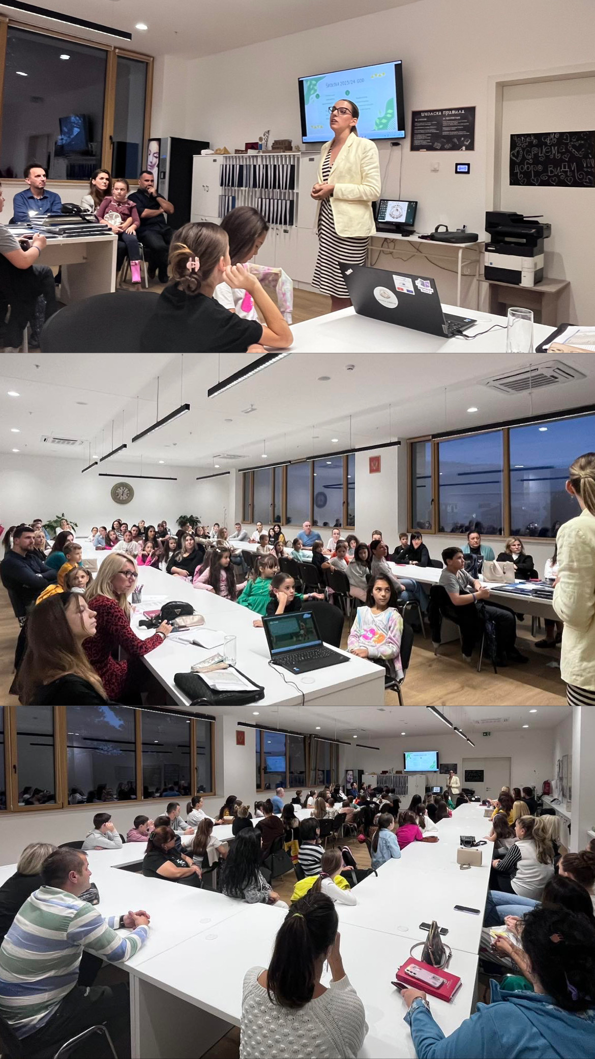 Prva sjednica Eko obora 2024/25. godine - Osnovna škola "Novka Ubović"