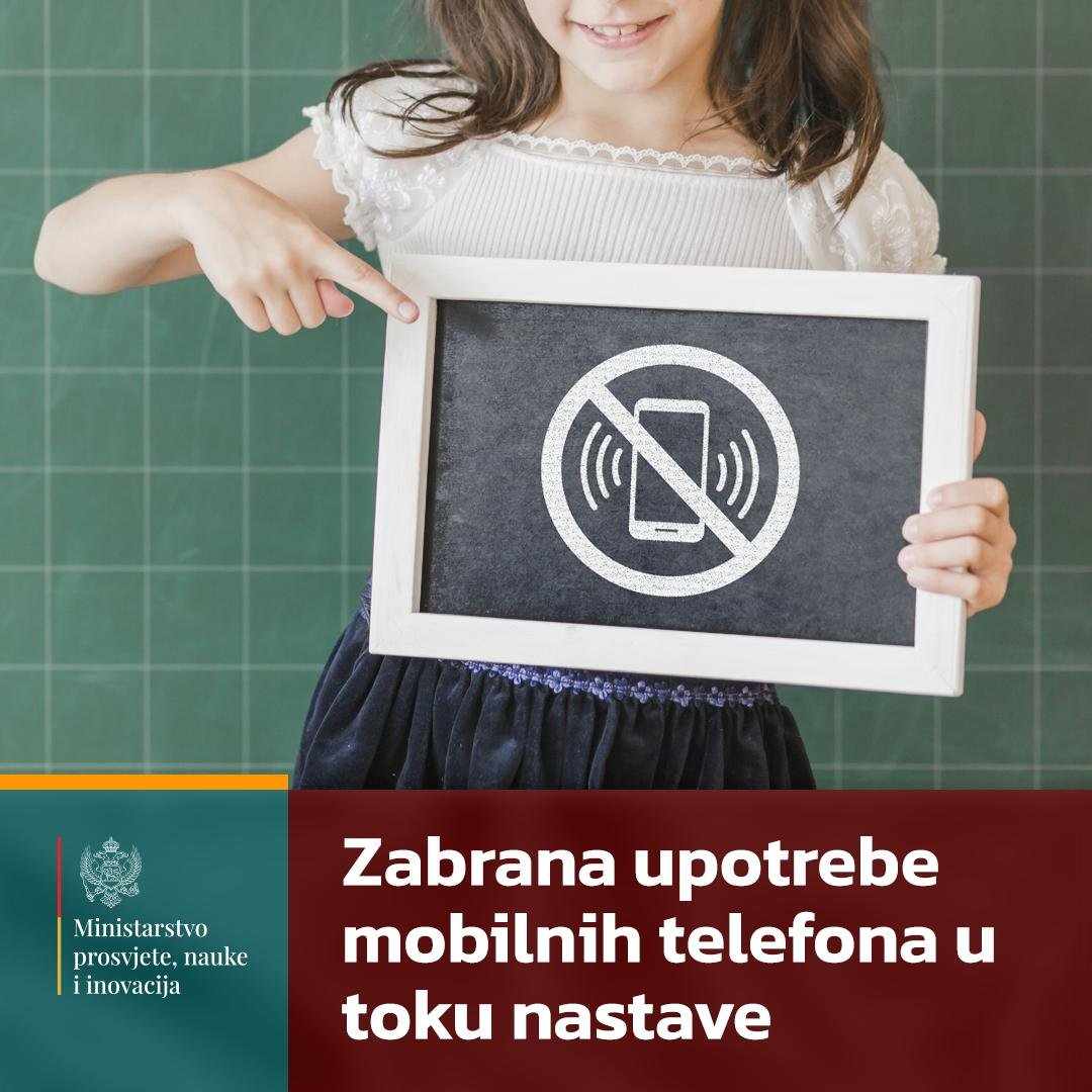 Zabrana upotrebe mobilnih telefona u toku nastave u školama ...