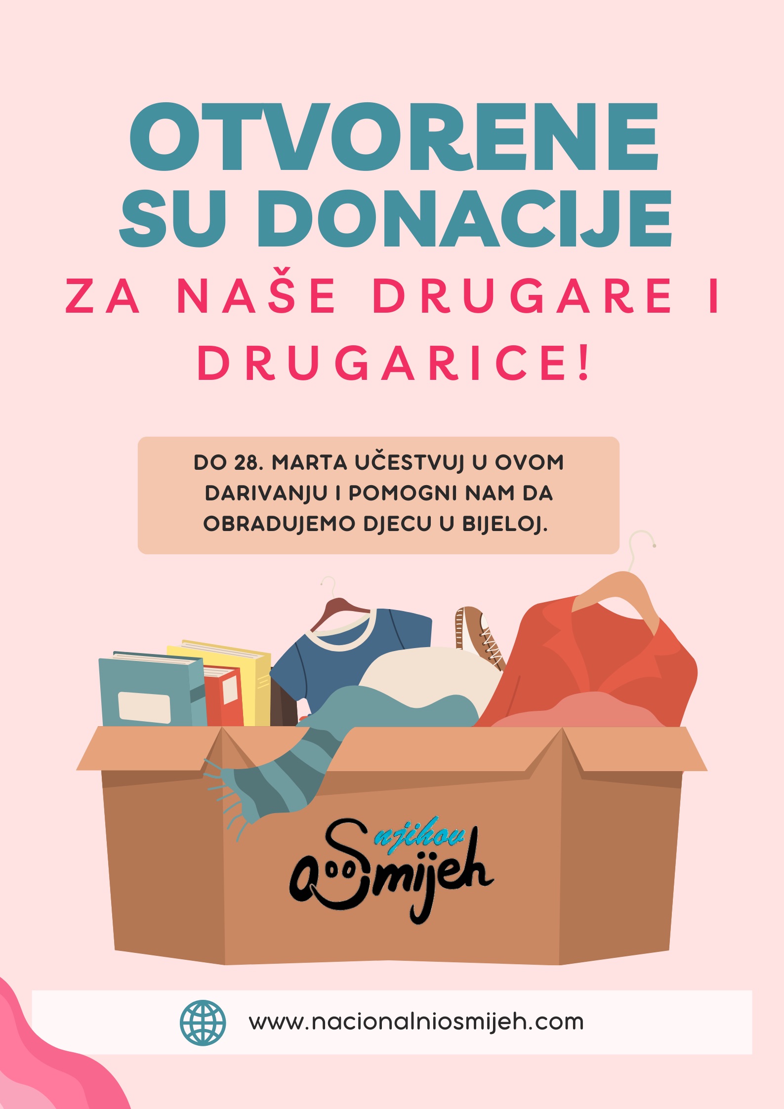 Donacije za ,,Njihov osmijeh vrijedi više” - Osnovna škola "Novka Ubović"